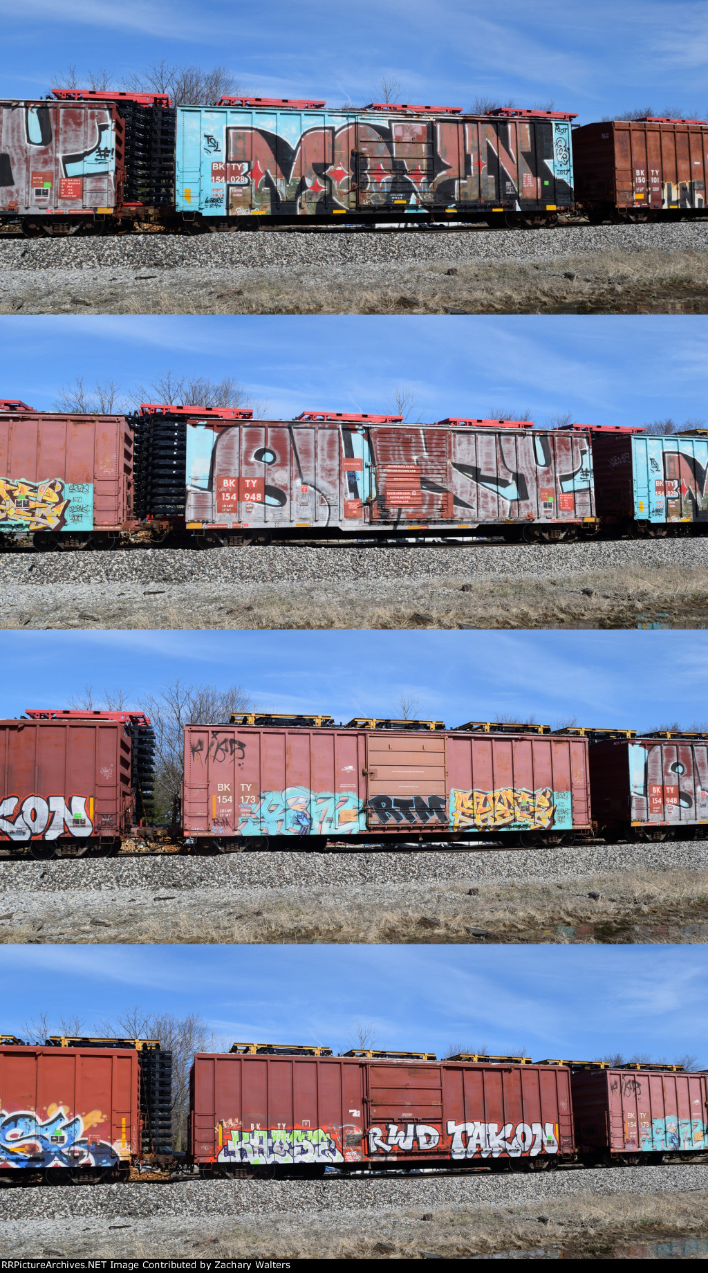 BKTY Boxcars